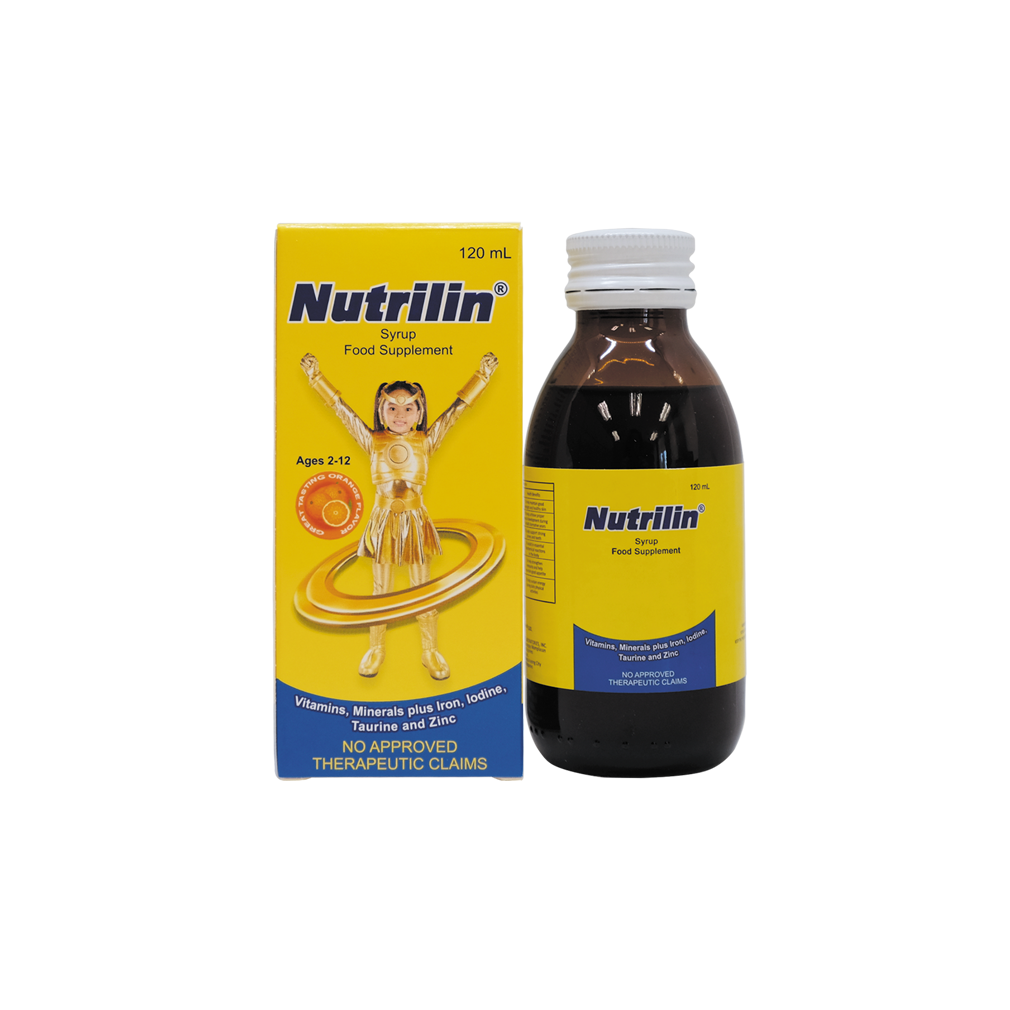 NUTRILIN Multivitamins / Minerals Syrup 120mL Orange price in the ...